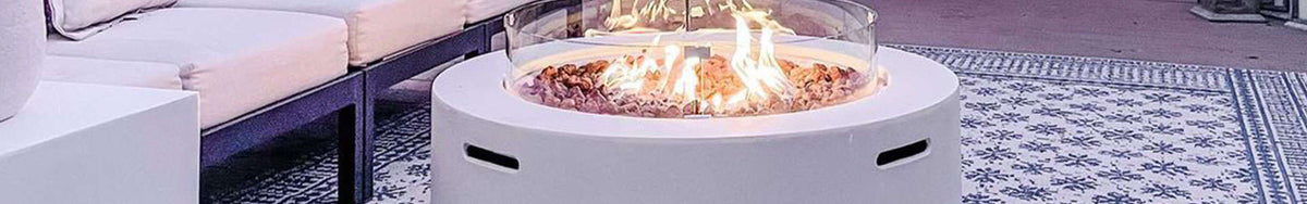 Round Propane Fire Pit | Round Firepit Tables – COSIEST